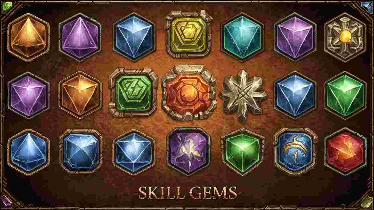 PoE2 Gems Guide: Skill Gems vs Support Gems System | Poe2
