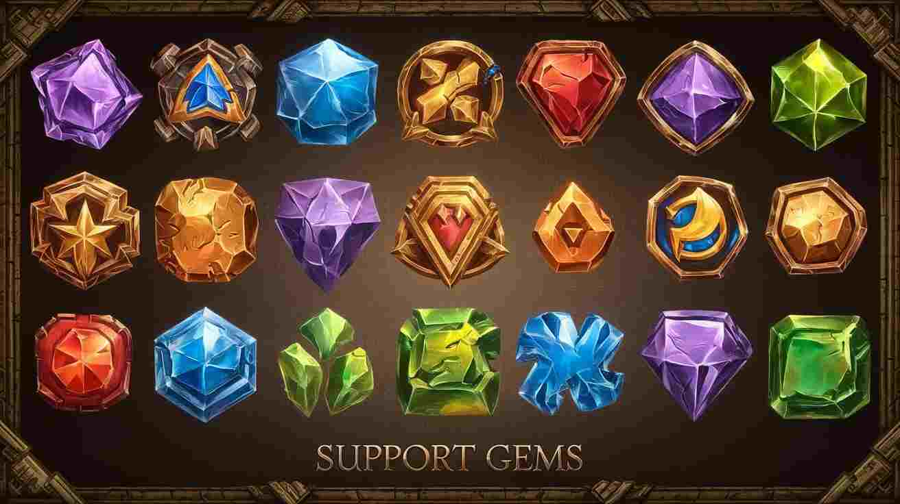 PoE2 Gems Guide: Skill Gems vs Support Gems System | Poe2